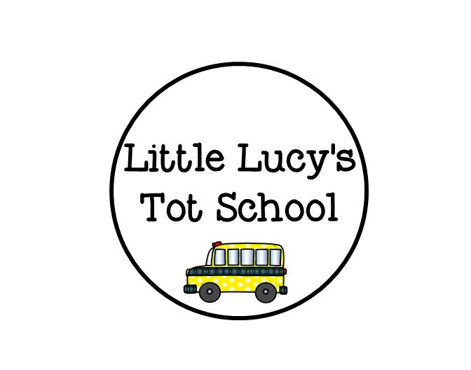Little Lucy's Tot School - Playful Learning & Sensory Bundles