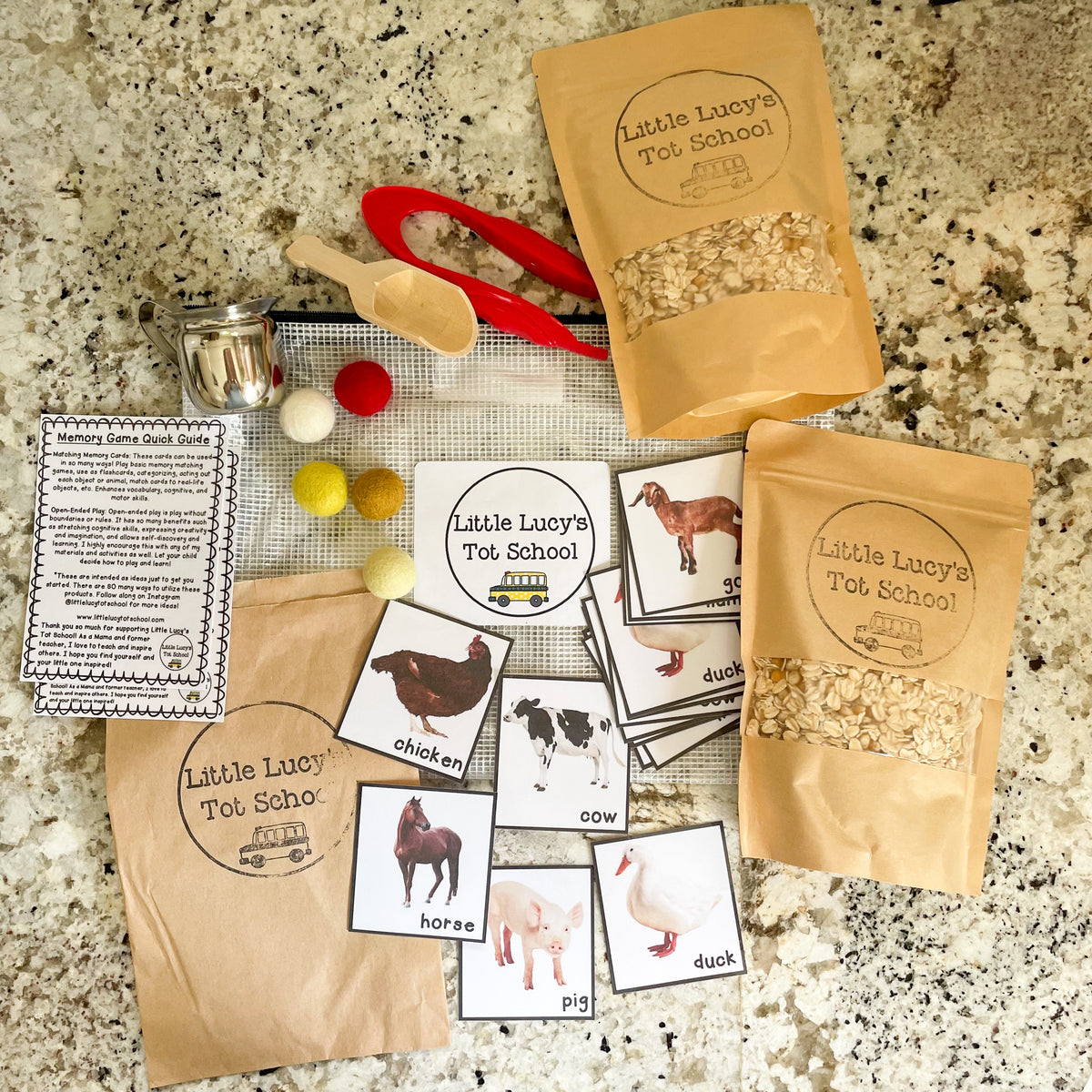 Farm Sensory Bundle – Little Lucy's Tot School